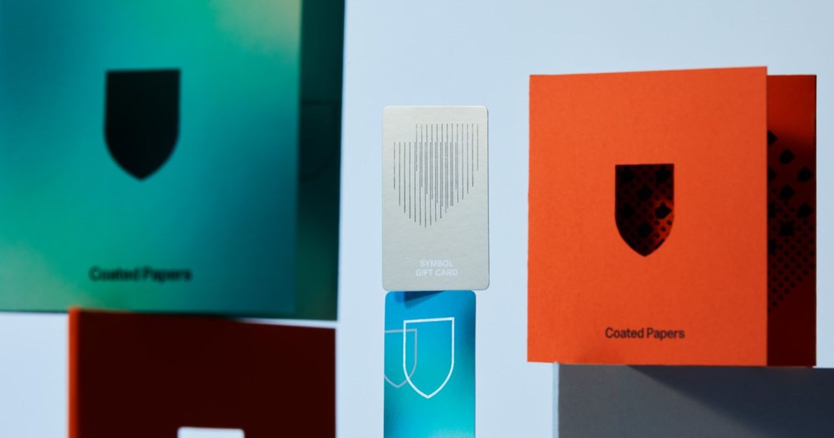 Ny kartong för presentkort från Fedrigoni