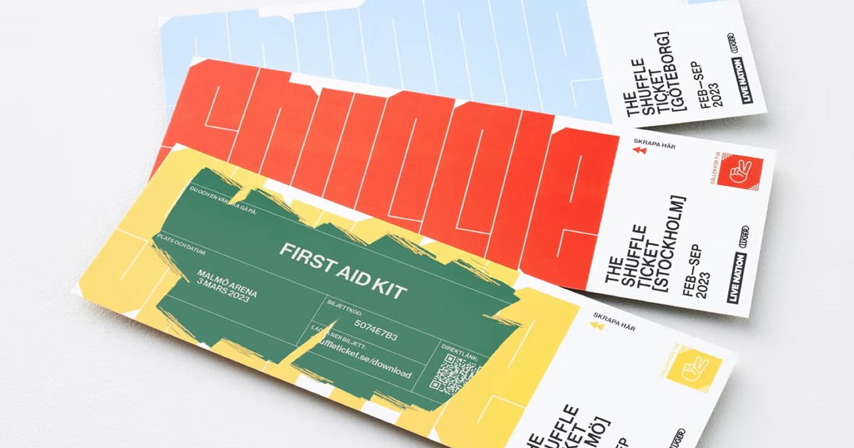 Skrapbiljetter lockar fler unga till årets konserter