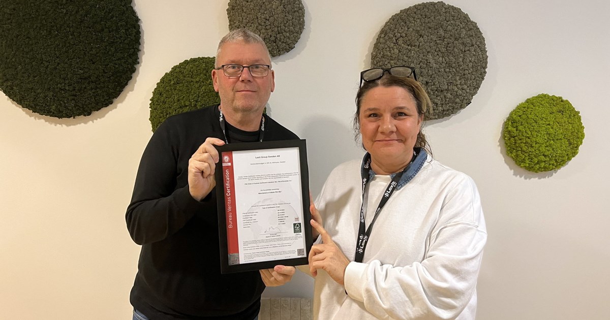 Lexit erhåller FSC-certifiering